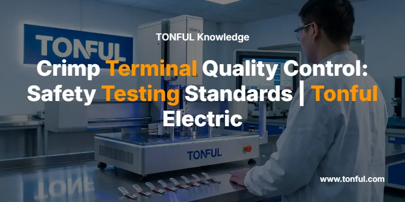 Kontrolli i Cilësisë së Terminalit të Krimpit: Standardet e Testimit të ...