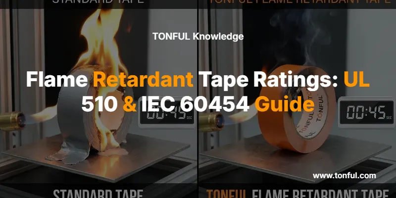 Flame Retardant Tape Ratings: UL 510 & IEC 60454 Guide