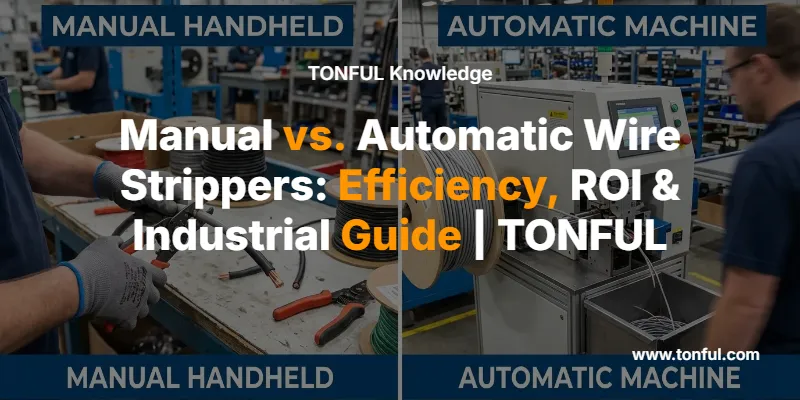 Manual vs. Automatic Wire Strippers: Efficiency, ROI & Industrial Guide ...