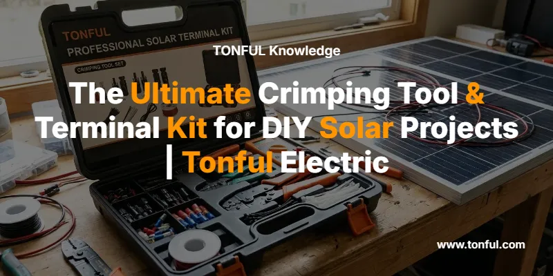 The Ultimate Crimping Tool & Terminal Kit for DIY Solar Projects ...