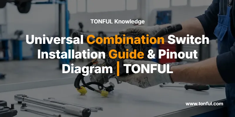 Universalaus kombinuoto jungiklio montavimo vadovas ir kontaktų schema ...