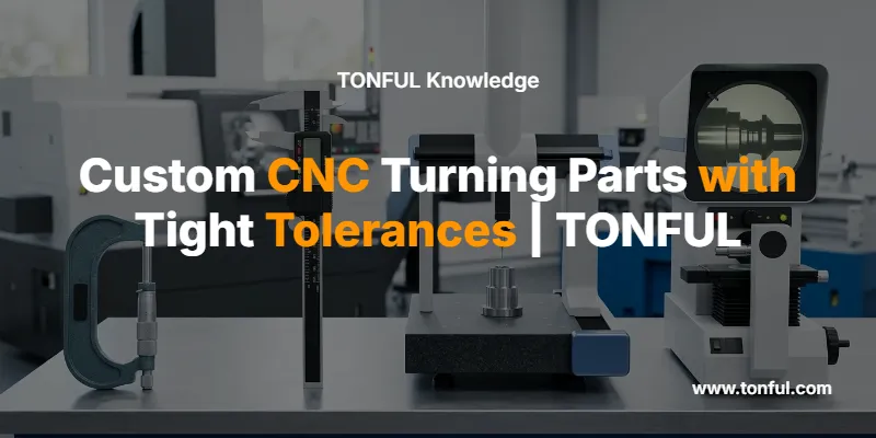 Pièces usinées CNC sur mesure avec tolérances serrées | TONFUL